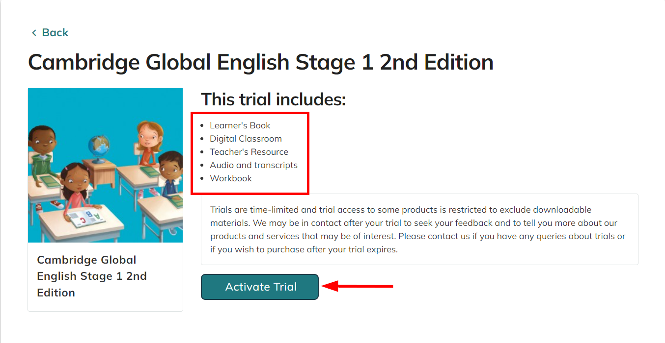 How to trial Cambridge digital resources – Cambridge GO