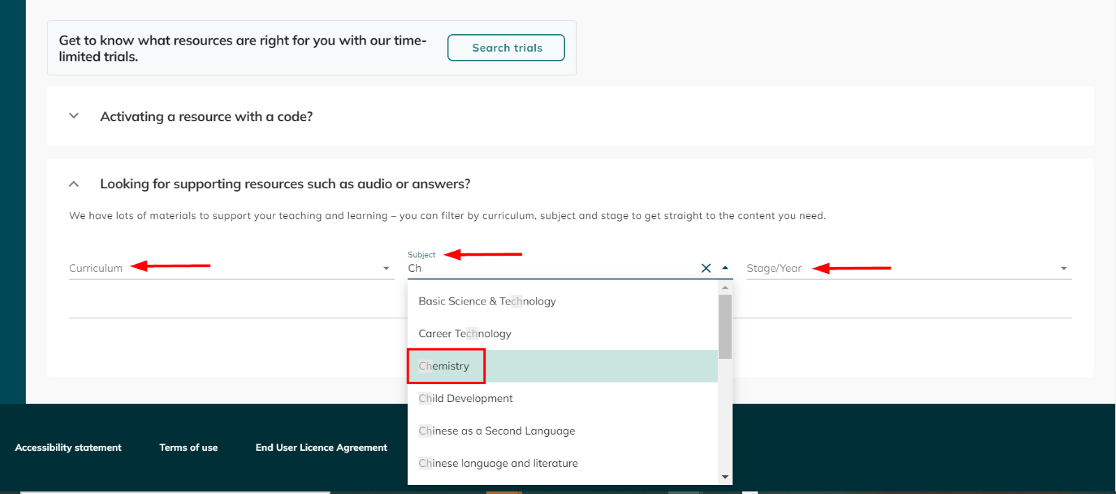 How to find and add free supporting resources to the Resources screen ...