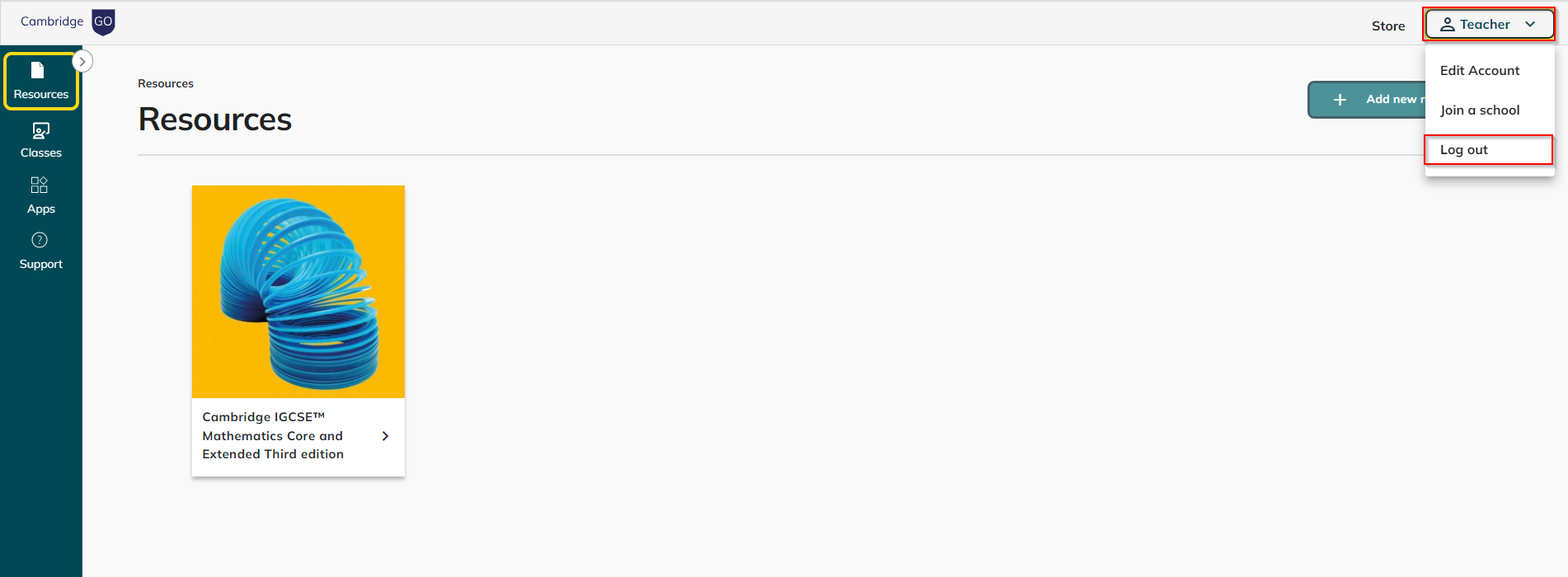 How to activate resources using a code from a book or a card – Cambridge GO