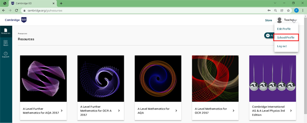 How to use a site licence activation code – Cambridge GO